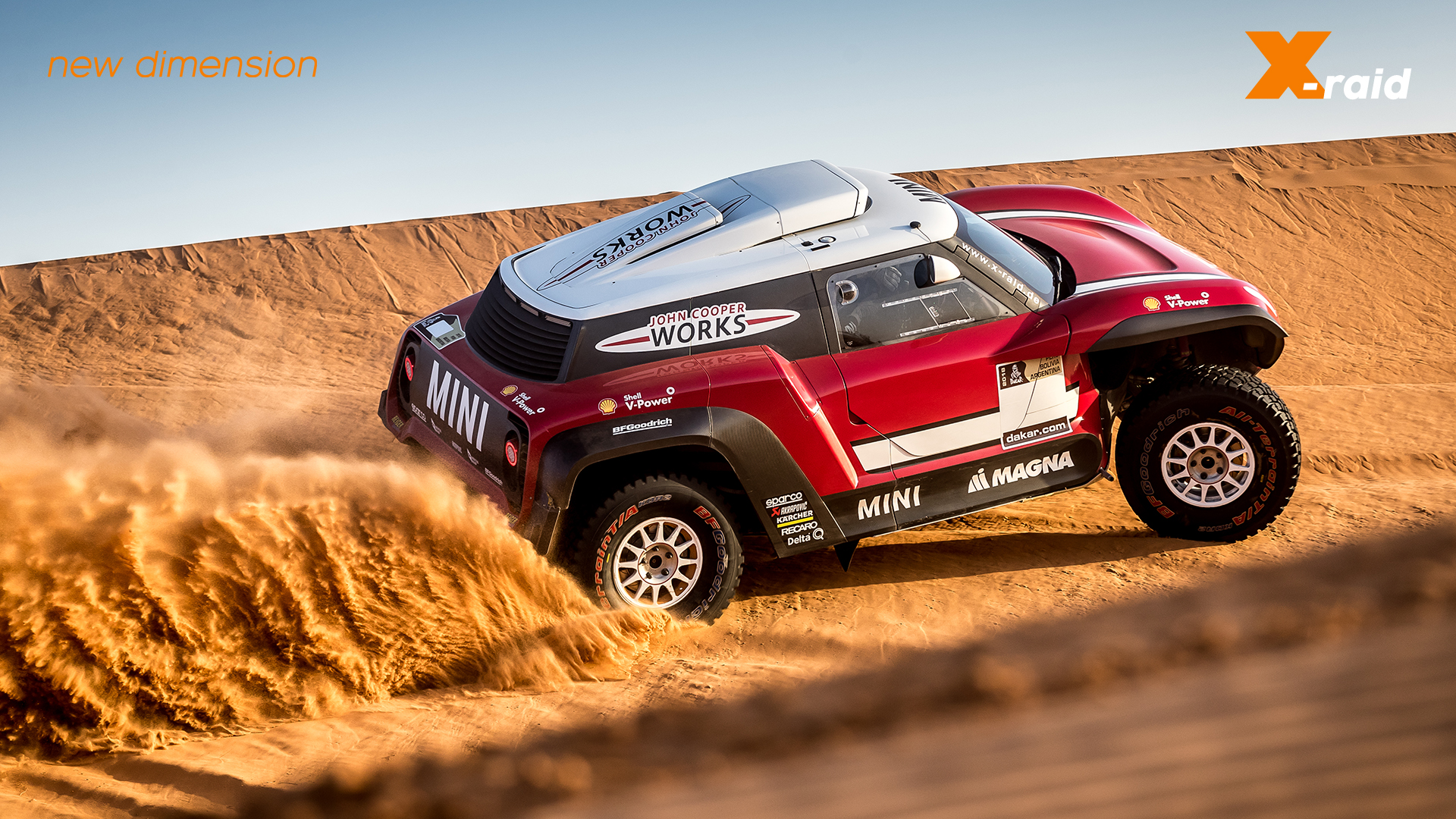 Wallpaper - X-raid Team