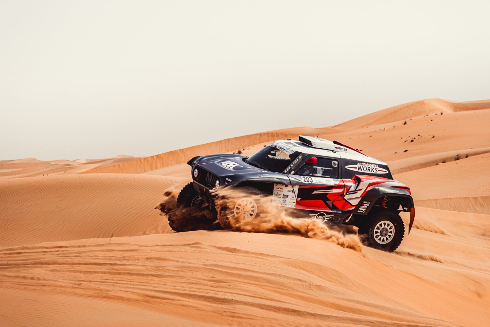 ADDC: Two MINI JCW Buggy in the top 5 - X-raid Team