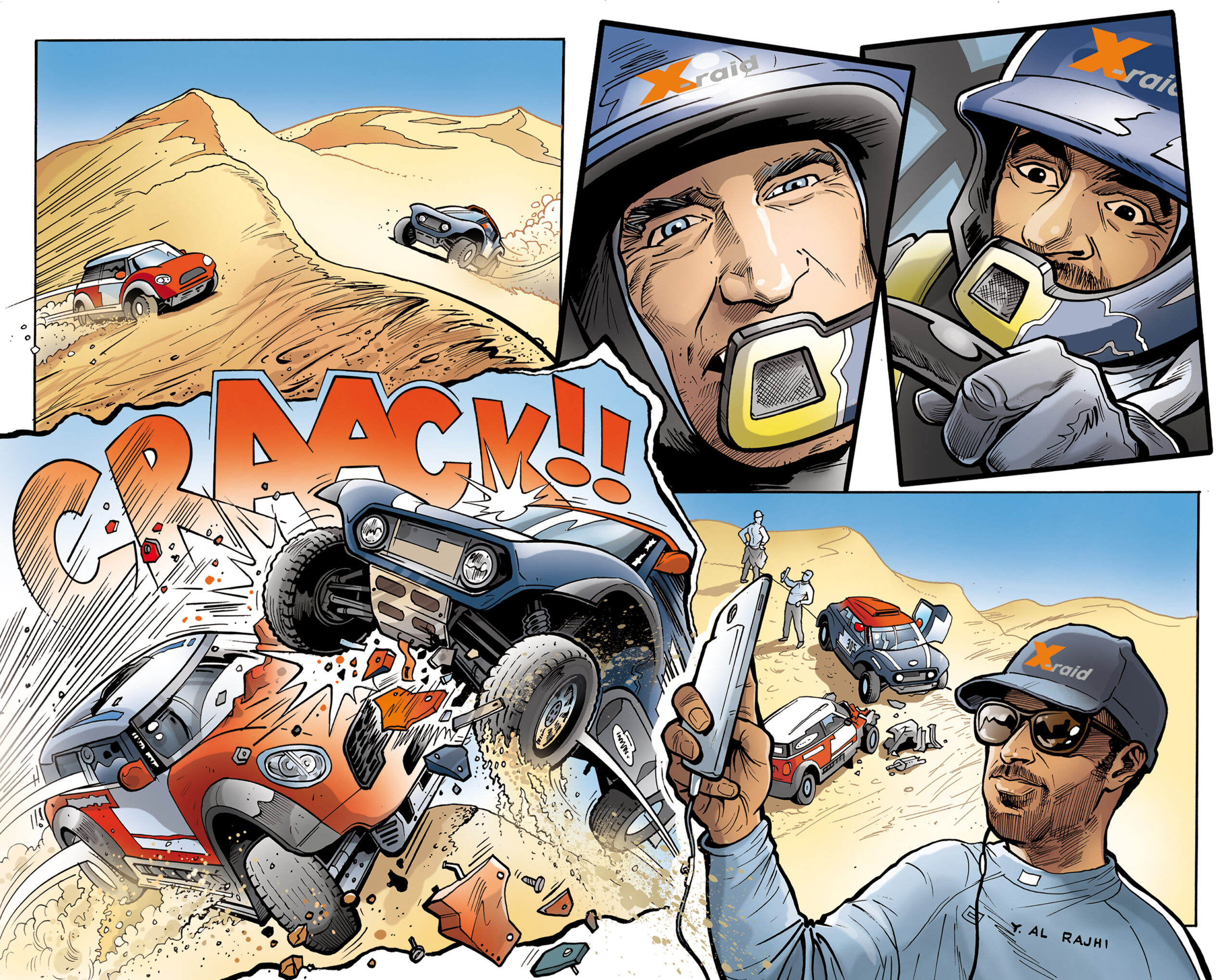 20 years of racing: An unexpected meeting - X-raid Team