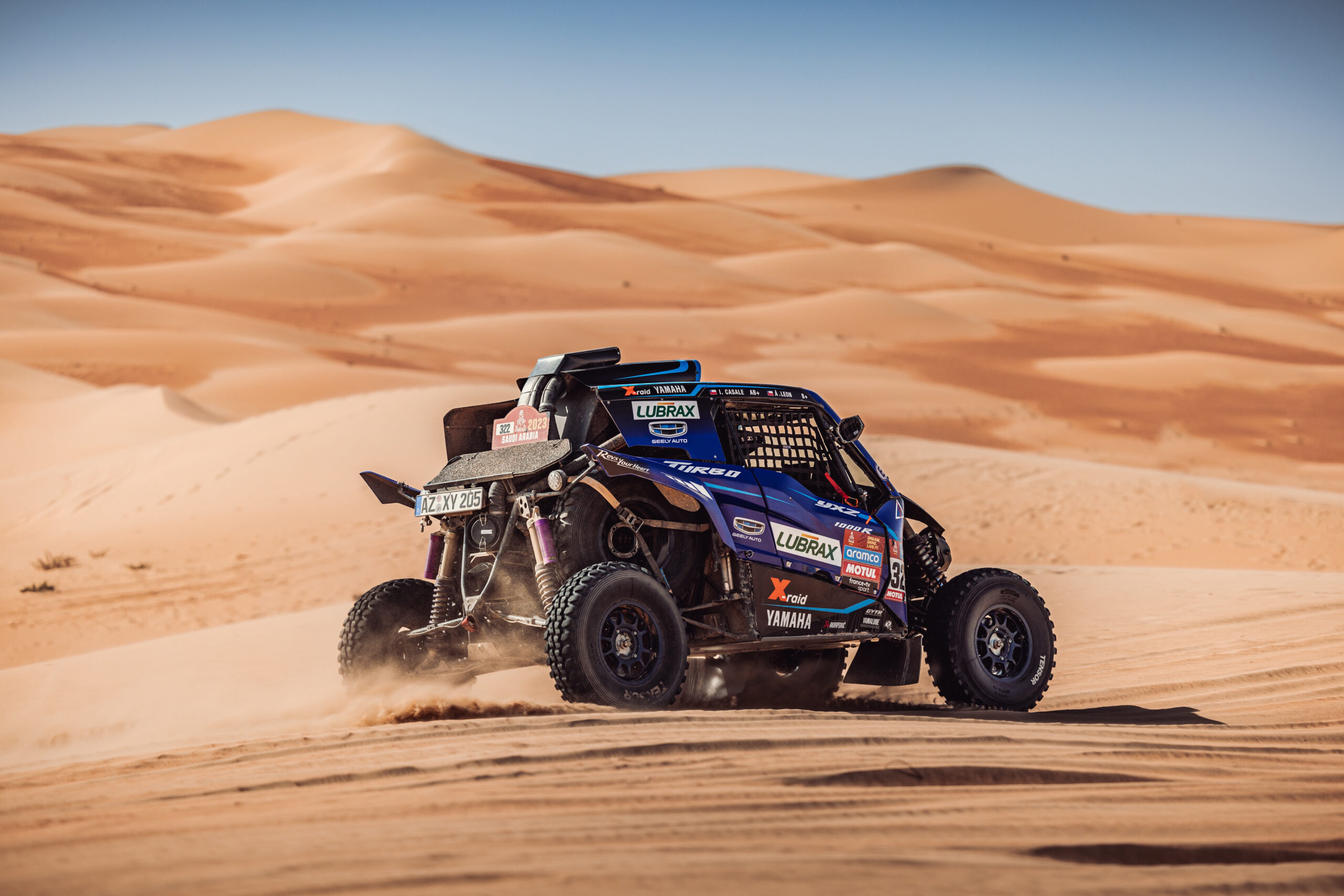 X-raid Yamaha supported Team: Two X-raid YXZ1000R Turbo Prototype SxS ...