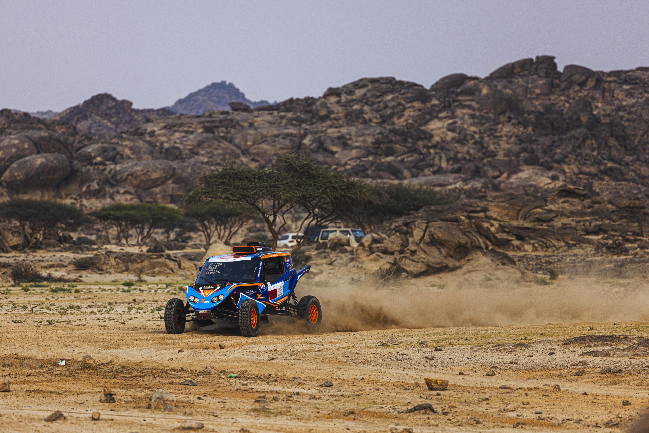 Jeddah Rally: Both X-raid Fenic Cars Finish in the Top 10 - X-raid Team