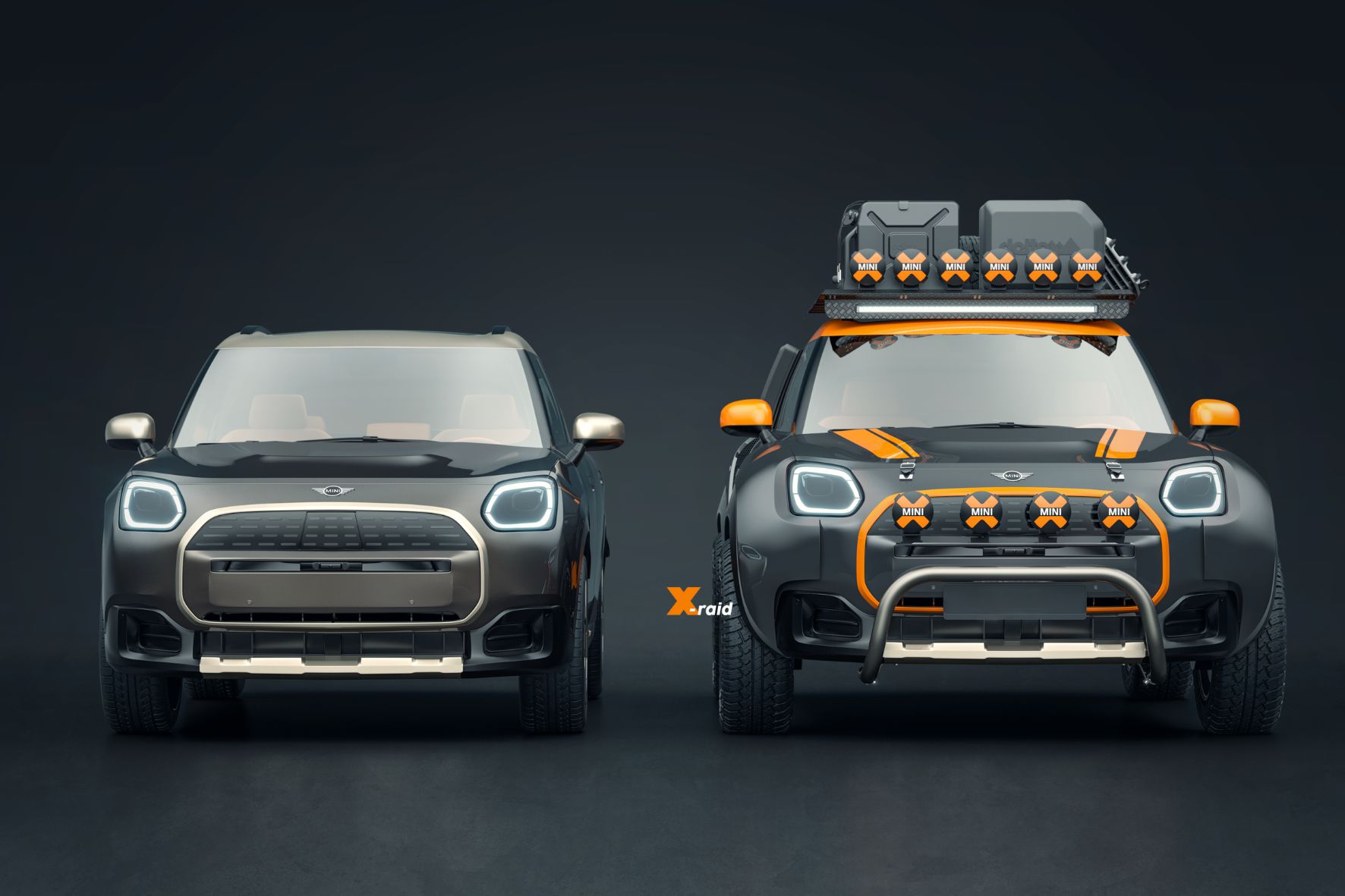 MINI trifft Dakar-DNA: Extremumbau des neuen Countryman durch X-raid ...